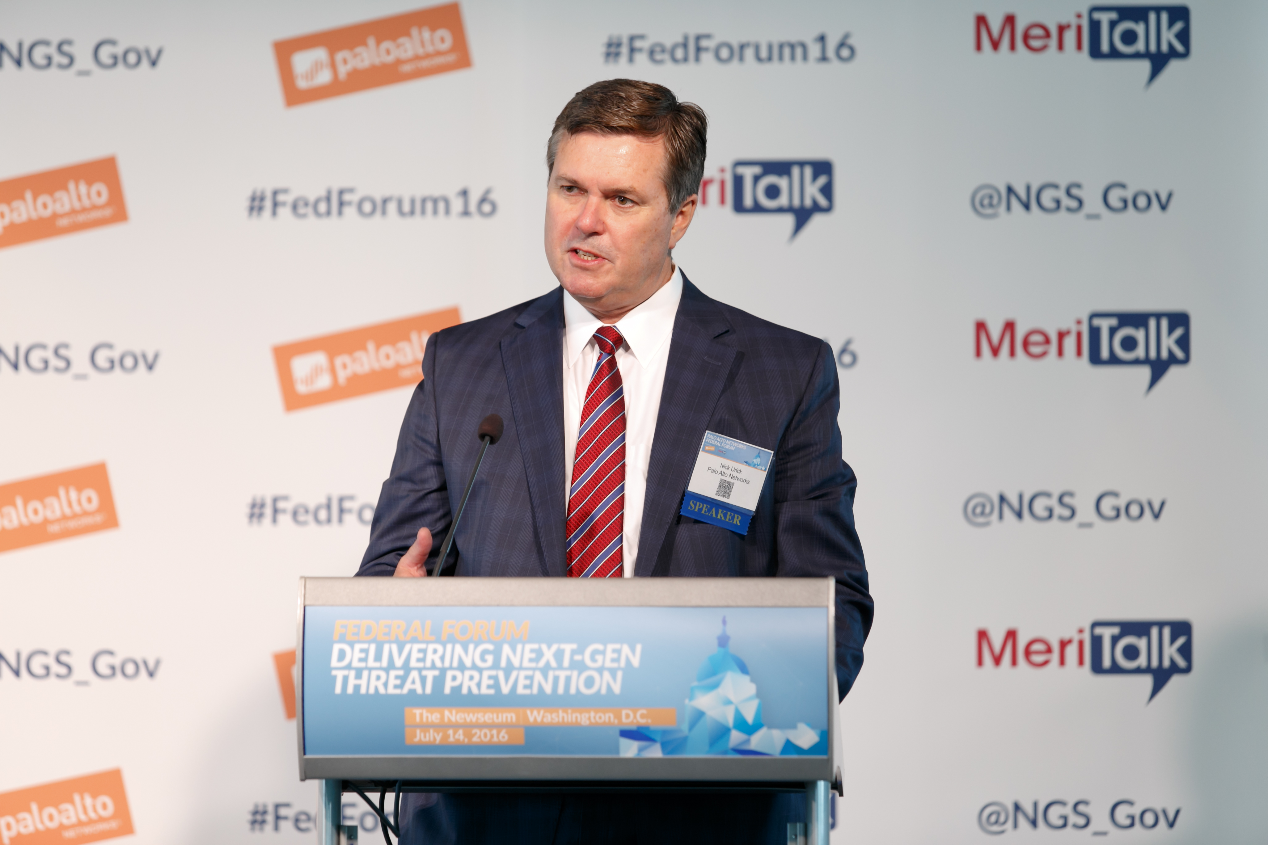 Palo Alto Networks Federal Forum 2016 – Nick Urick – MeriTalk