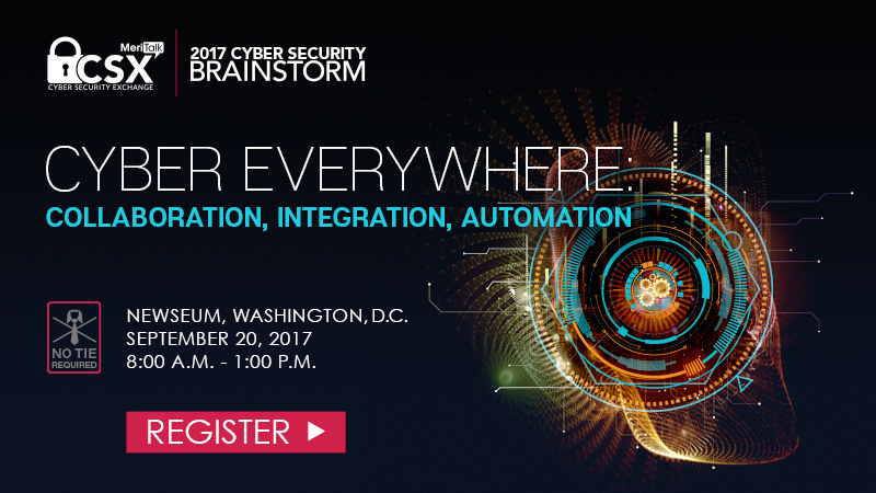 2017 Cyber Security Brainstorm – MeriTalk