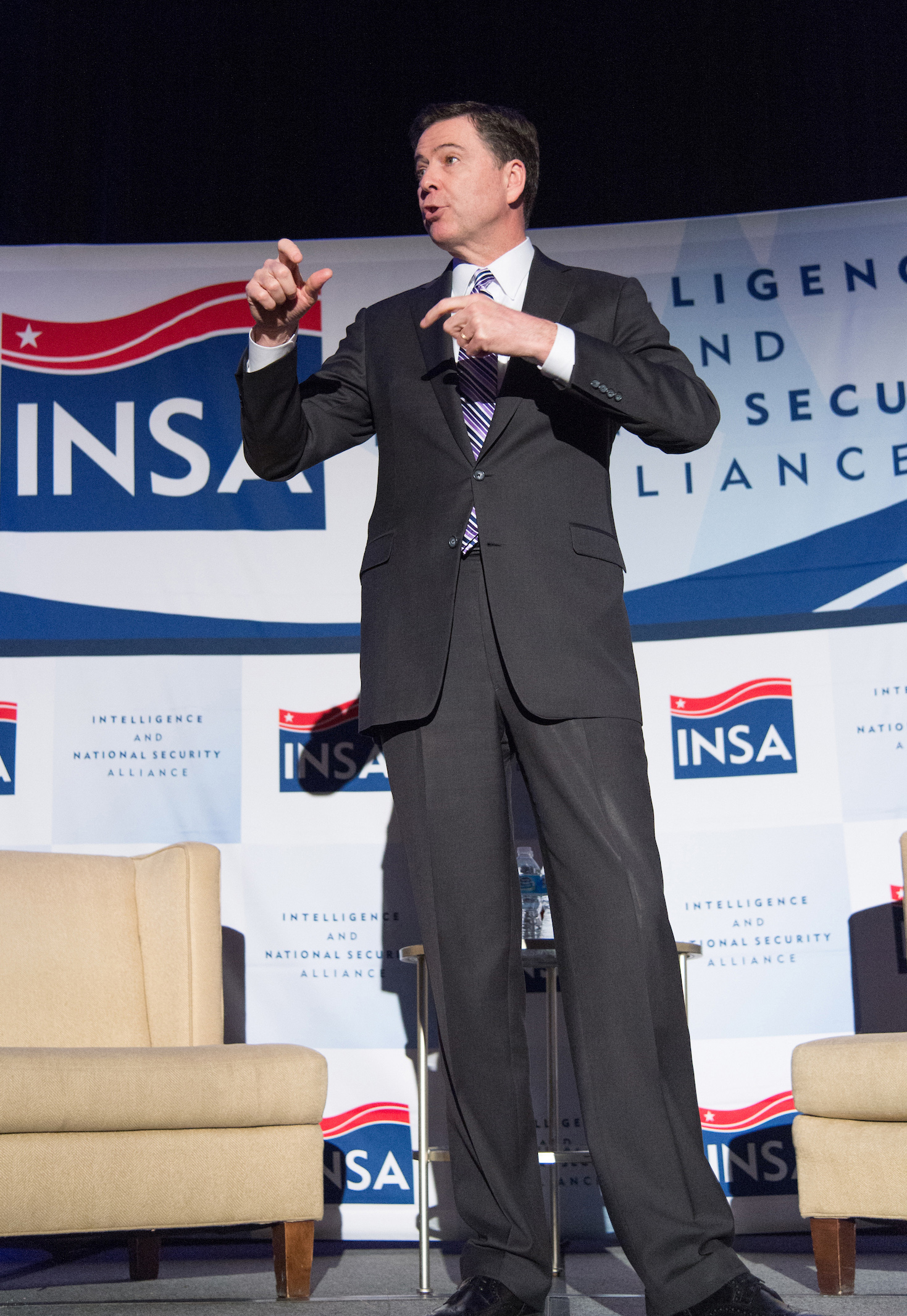 INSA Leadership Dinner with FBI Director James B. Comey, Jr. on March ...