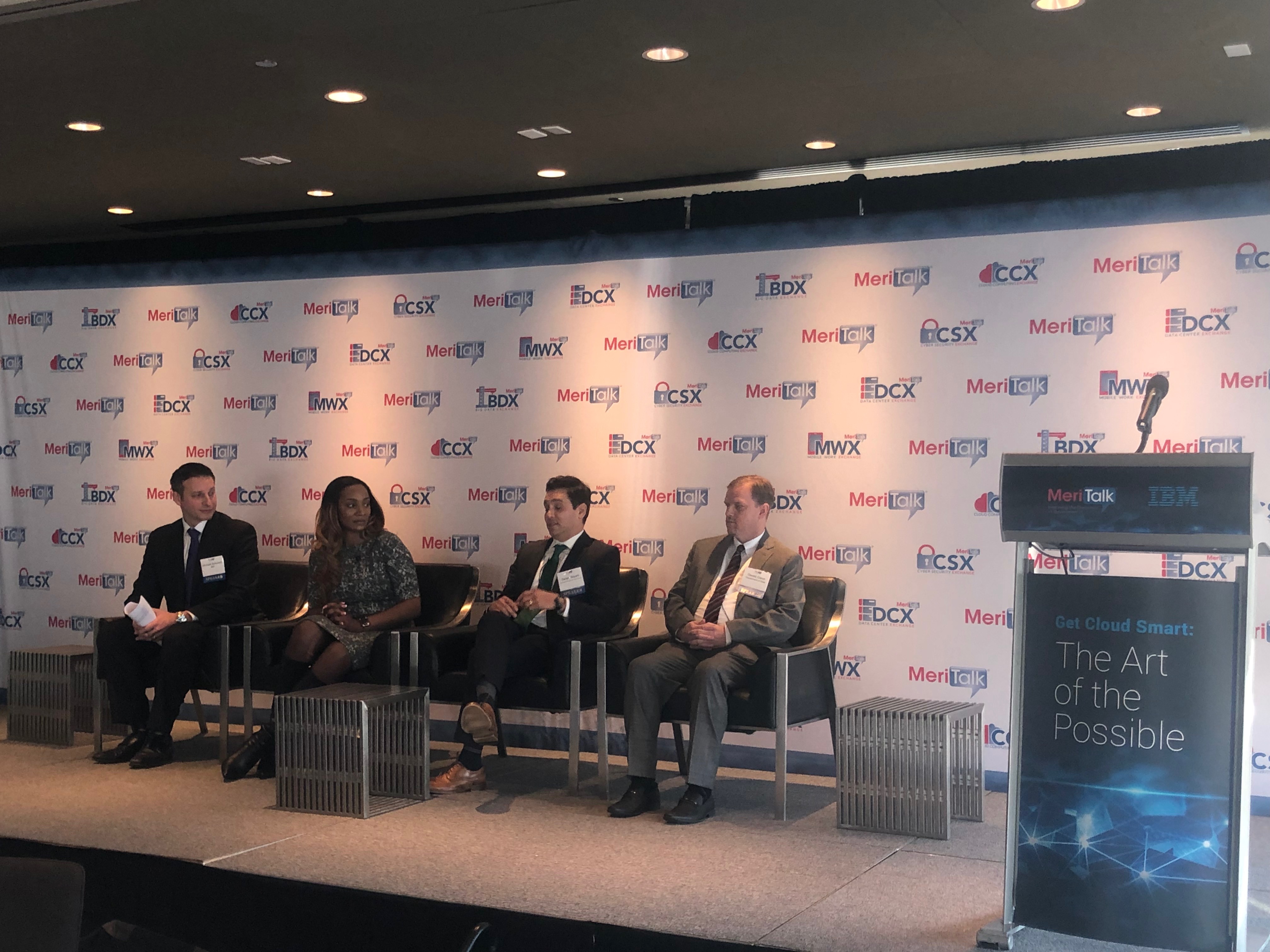 Michael Schwartz, Cory Milam, Sanjay Koyani, and Gerald Caron – Get Cloud Smart 2018 – MeriTalk