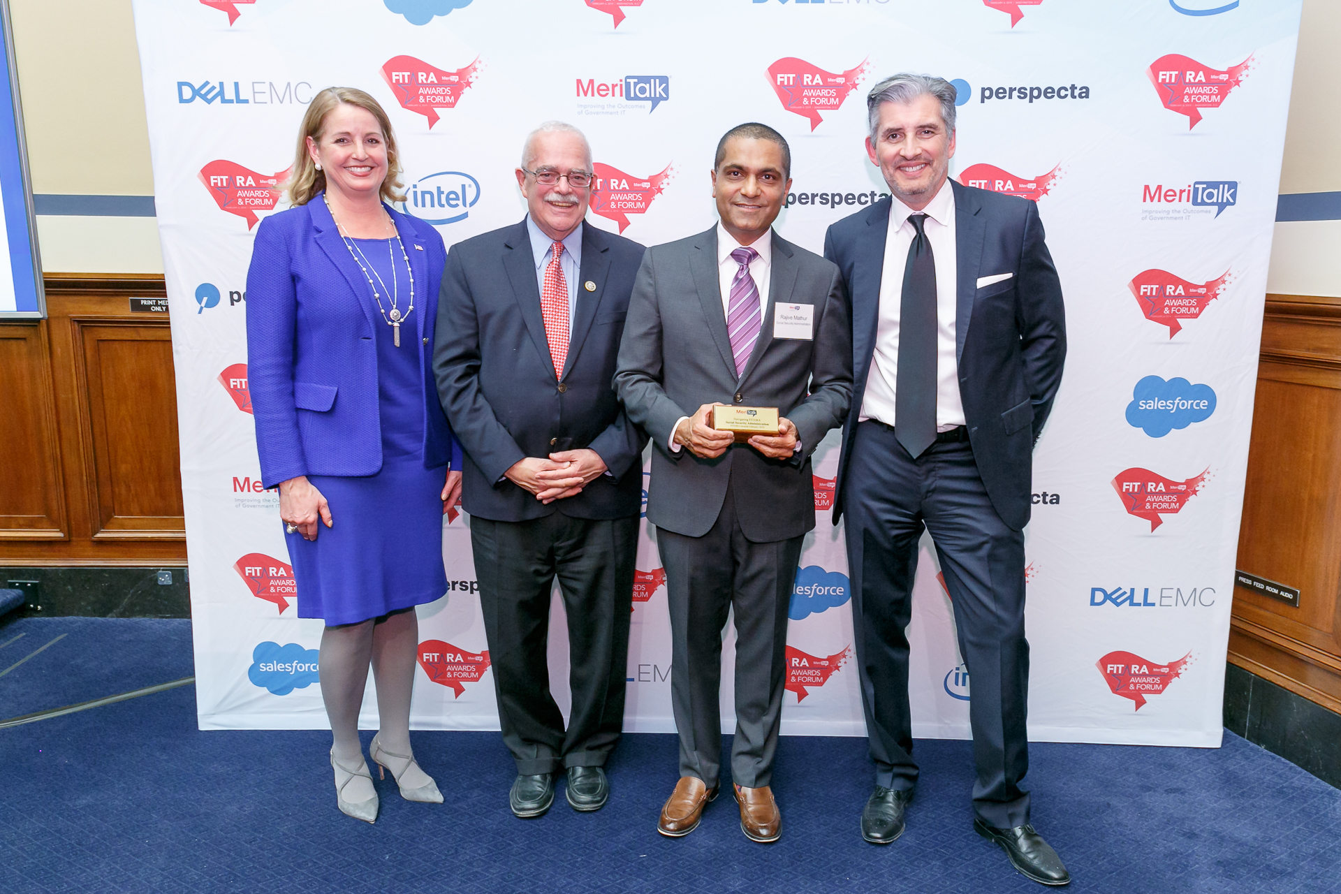 FITARA Awards 2019 – Suzette Kent, Congressman Gerald Connolly, Rajive ...