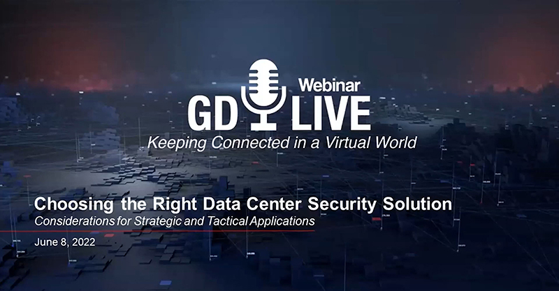 Choosing the Right Data Center Security Solution – Webinar – MeriTalk